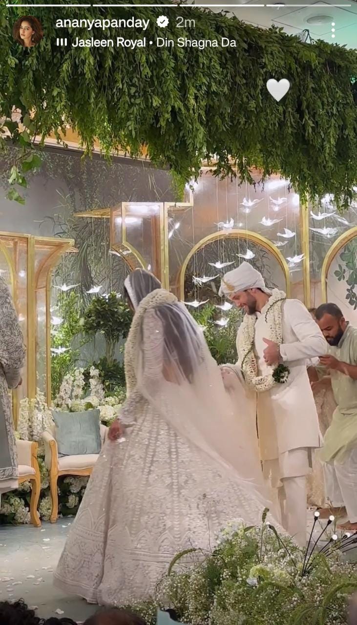 Alanna Panday Ivor McCray Wedding Inside Pics Ananya Panday Sister ...