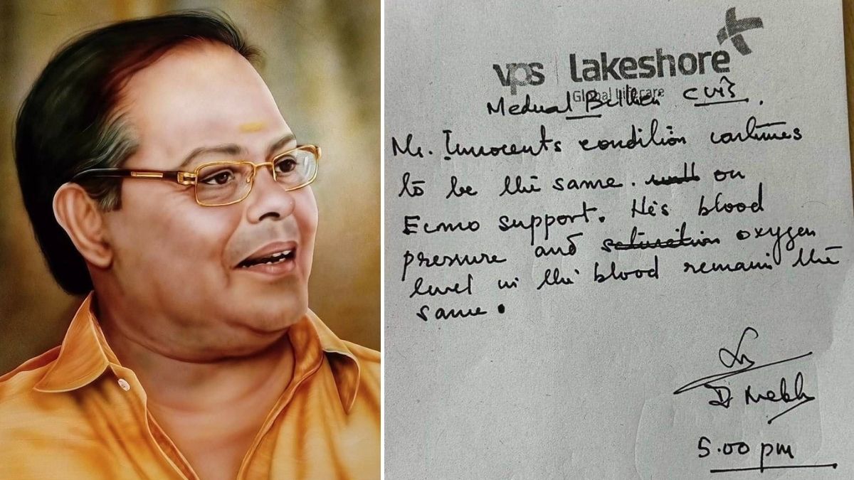 Actor Innocent Latest News Today | Malayalam Actor Innocent Health ...