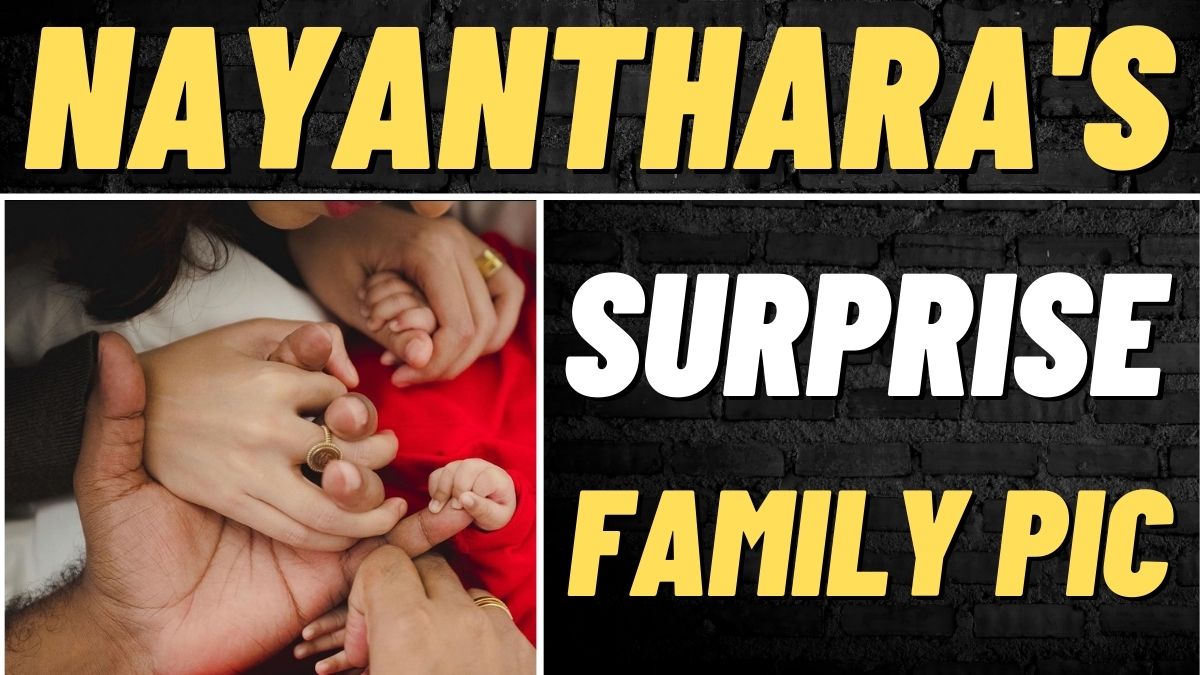 Nayanthara & Vignesh Shivan Surprise Fans With This Adorable Family PIC ...