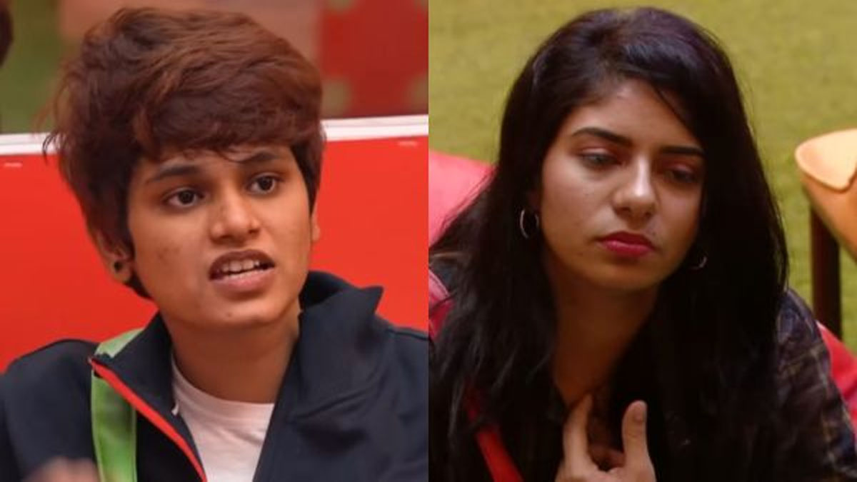 conflict between anjuz rosh and reneesha anjus reneesha fight love ...