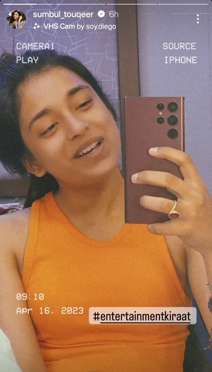 Sumbul Touqeer Khan Fahmaan Khan Reunion Entertainment Ki Raat Housefull Dance Viral Video Shiv ...