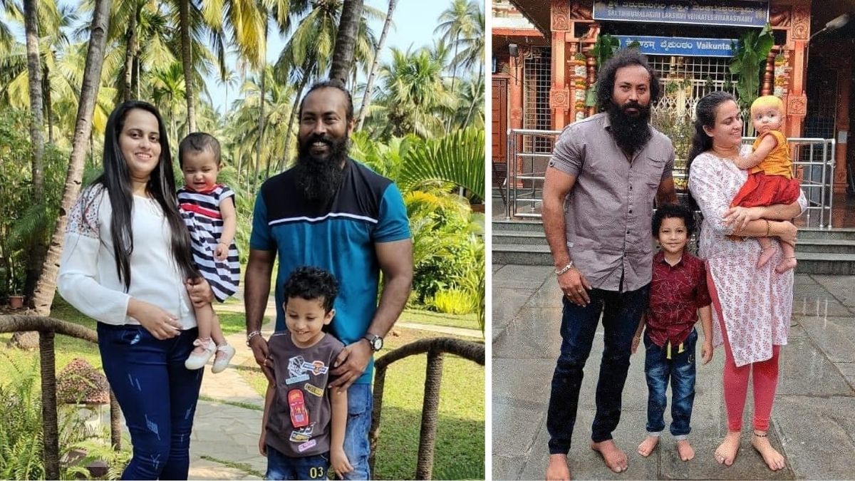 KGF Villain Garuda Ram's Unseen PICS With His Wife And Children Goes ...