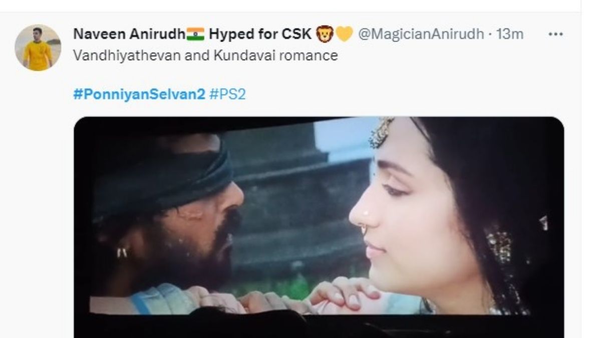 PS2 Review | PS 2 Twitter Review | Ponniyin Selvan 2 Twitter Review ...