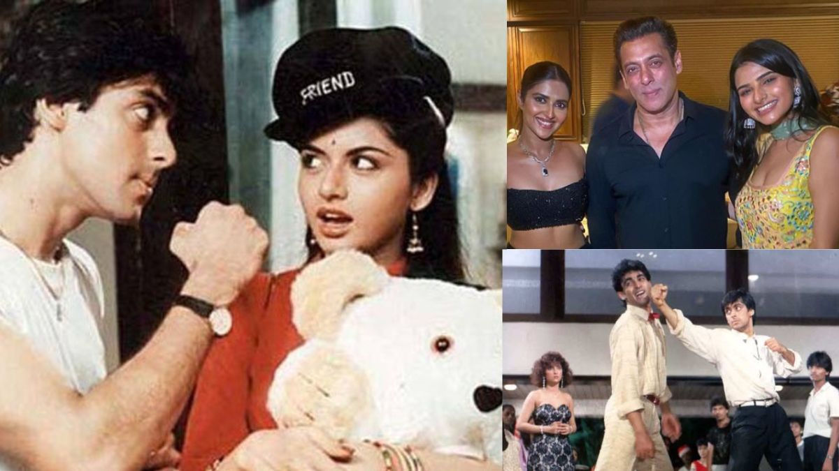 Salman Khan's Pic With ‘Maine Pyaar Kiya' Co-Stars Bhagyashree, Mohnish ...