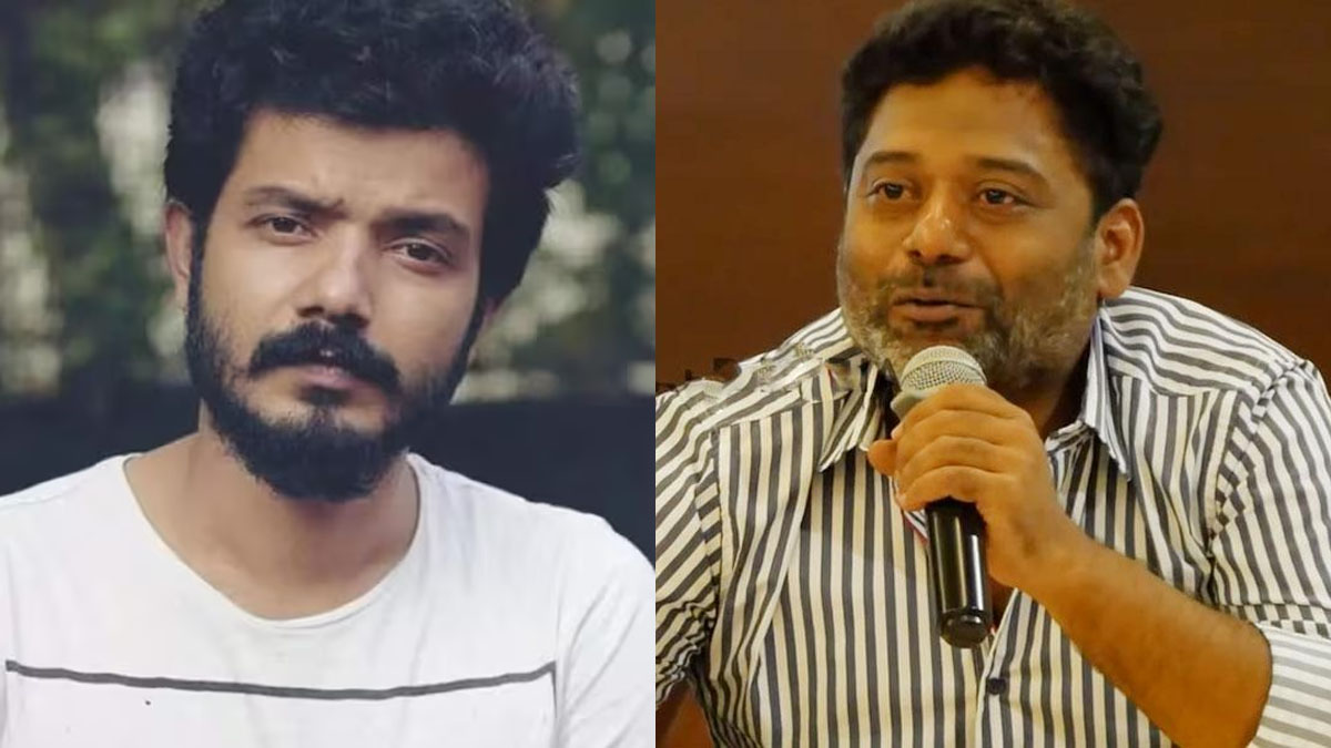 Sreenath Bhasi a victim is being targeted Vijayakumar Prabhakaran supports banned actor - Filmibeat