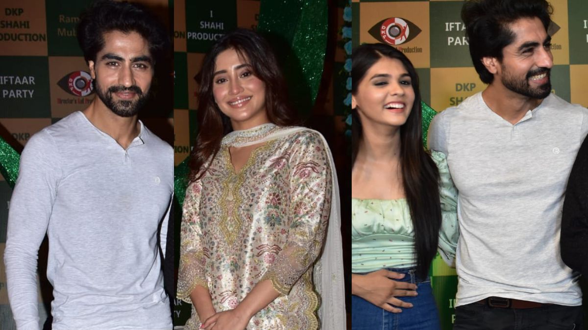 Harshad Chopda Shivangi Joshi Yeh Rishta Kya Kehlata Hai Iftaar Party Viral Video Pranali Rathod ...