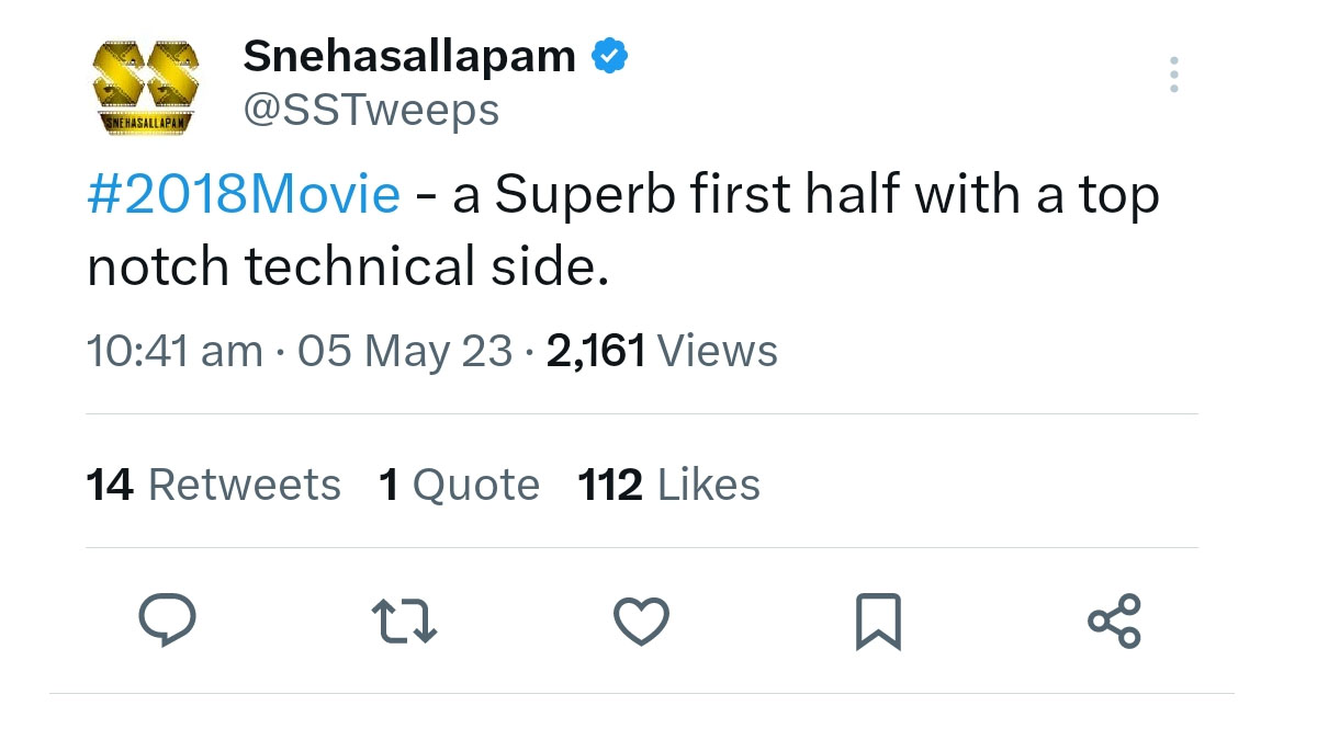 2018 Malayalam Movie Review | 2018 Everyone Is A Hero Twitter Review ...