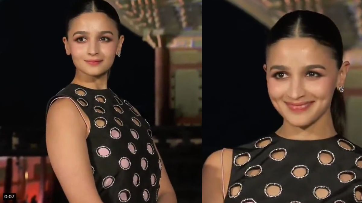 Alia Bhatt Takes The Limelight At Gucci Cruise Show 2024 In Mini Black ...