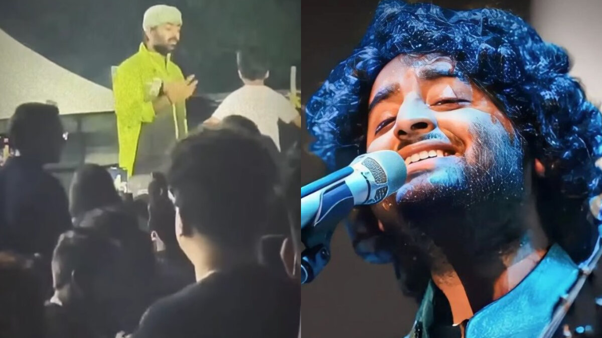 Viral Video: Arijit Singh Gently Schools A Fan Who Pulled His Hand Mid ...