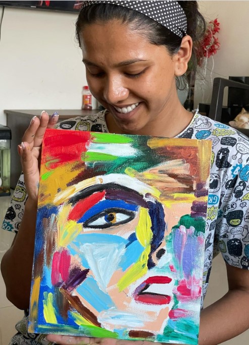 Actress Pooja Dey Showcases Her Artwork On Social Media; Says ...