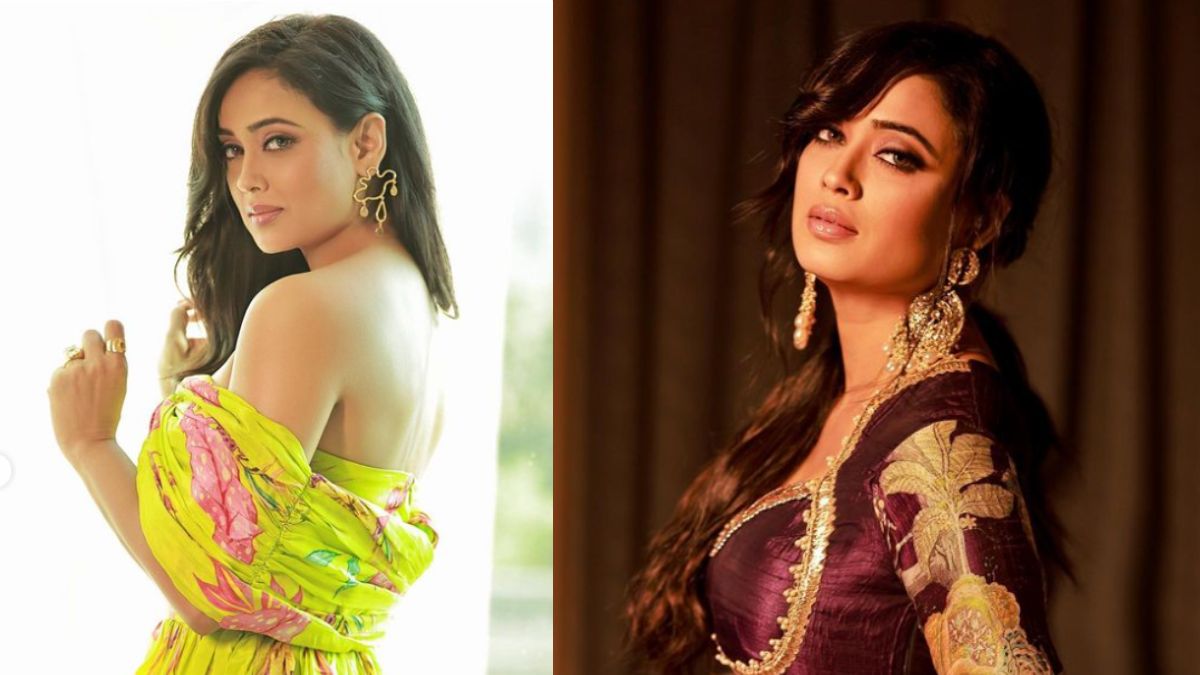 Shweta Tiwari Spells Magic In Heavy Violet Salwar Suit, Fan Writes ...