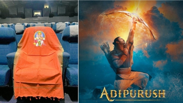 Adipurush 'Hanuman Seat' PIC Goes Viral; Netizens Started Trolling ...
