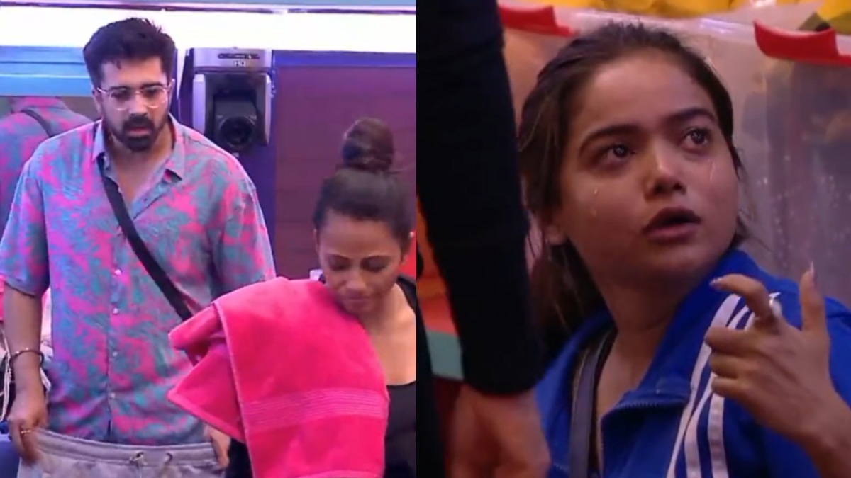 Bigg Boss OTT 2 Avinash Sachdev UGLY FIGHT Manisha Rani Crying Viral ...