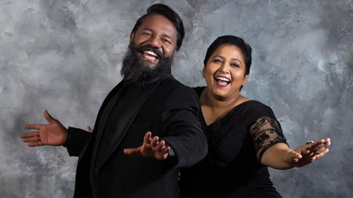 Karunas Scolds His Wife Grace In Public For Taking Too Much Of Pills ...