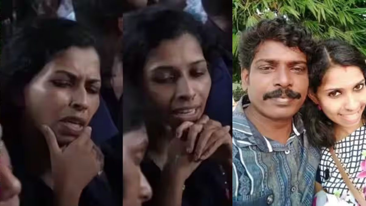 Kollam Sudhi's Grieving Wife Talking To Late Actor During Funeral ...