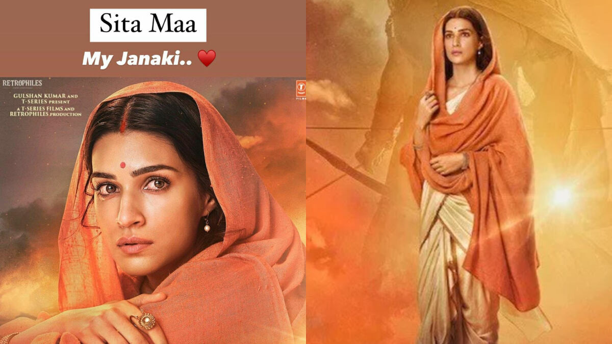Kriti Sanon Shares A Picture Of Janaki From Adipurush And Her Jaan ...