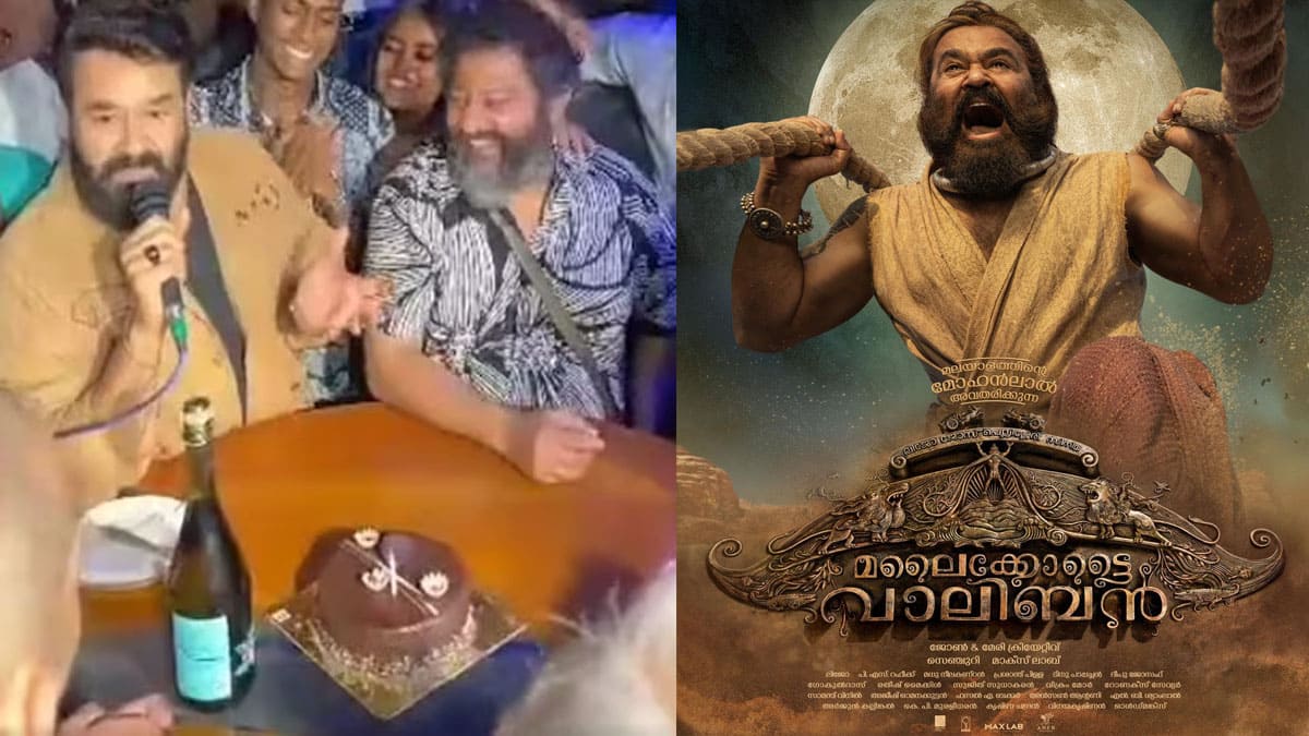 Mohanlal's Surprising Transformation On Set Of Malaikottai Vaaliban ...