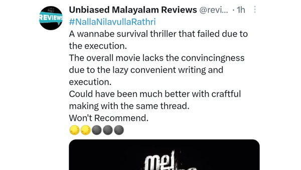 Nalla Nilavulla Rathri Twitter Review: Sandra Thomas Returns With An ...