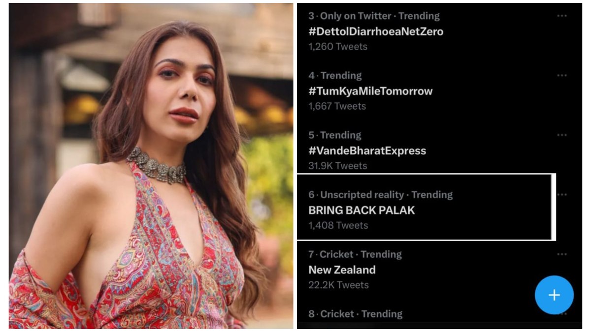 Bigg Boss OTT 2 Update Fans Of Evicted Palak Purswani Trend #BringBackPalak On Twitter Wild Card ...