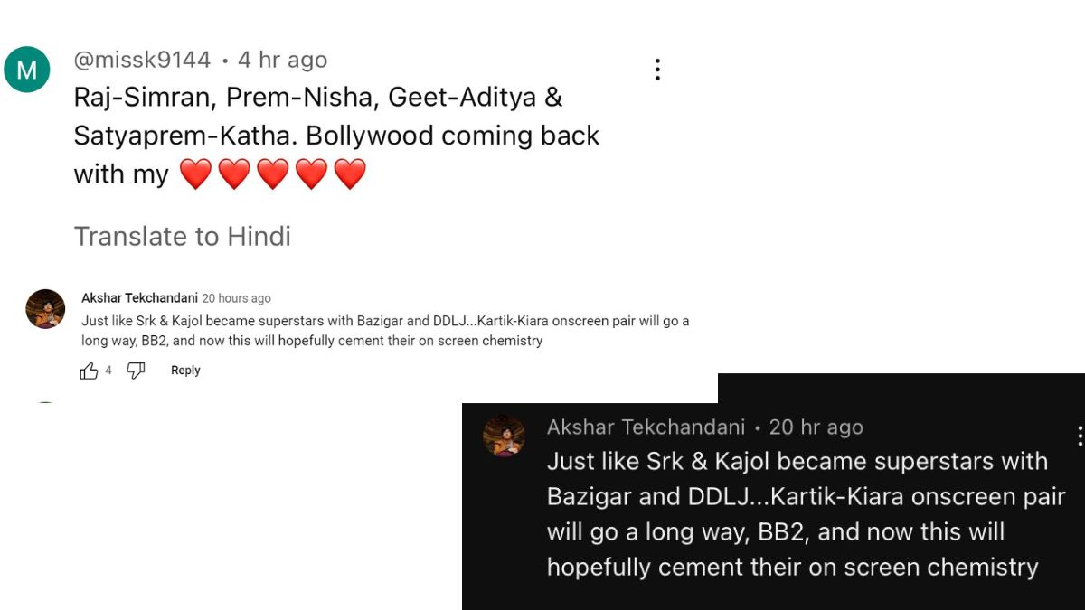 Satyaprem Ki Katha: Kartik Aaryan-Kiara Advani Remind Fans Of Pairs ...