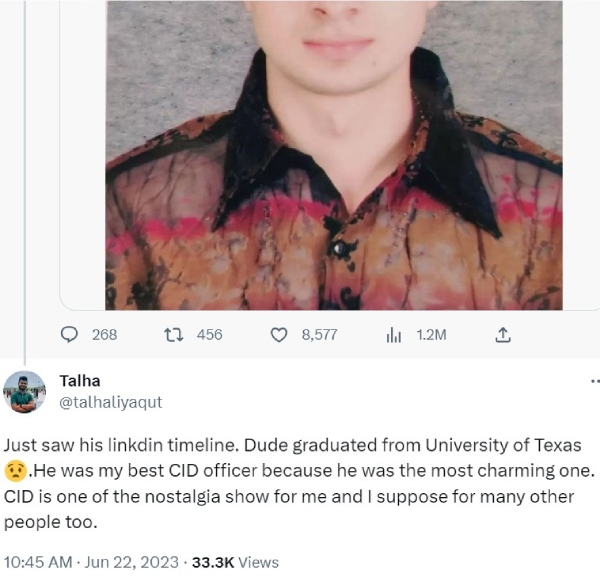 CID Fame Viivek V Mashru Aka Inspector Vivek Quits Acting College ...