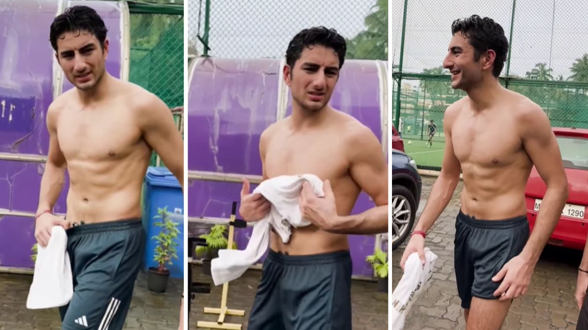 Netizens DROOL Over Ibrahim Ali Khan's HOT BOD As He Flaunts Toned Abs ...