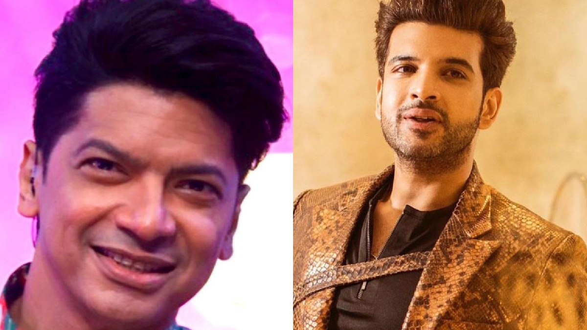 Karan Kundrra Pays Respect To Singer Shaan By Touching His Feet At An ...