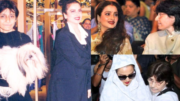 Rekha Had A Secretive Relationship With Her Female Secretary Farzana ...