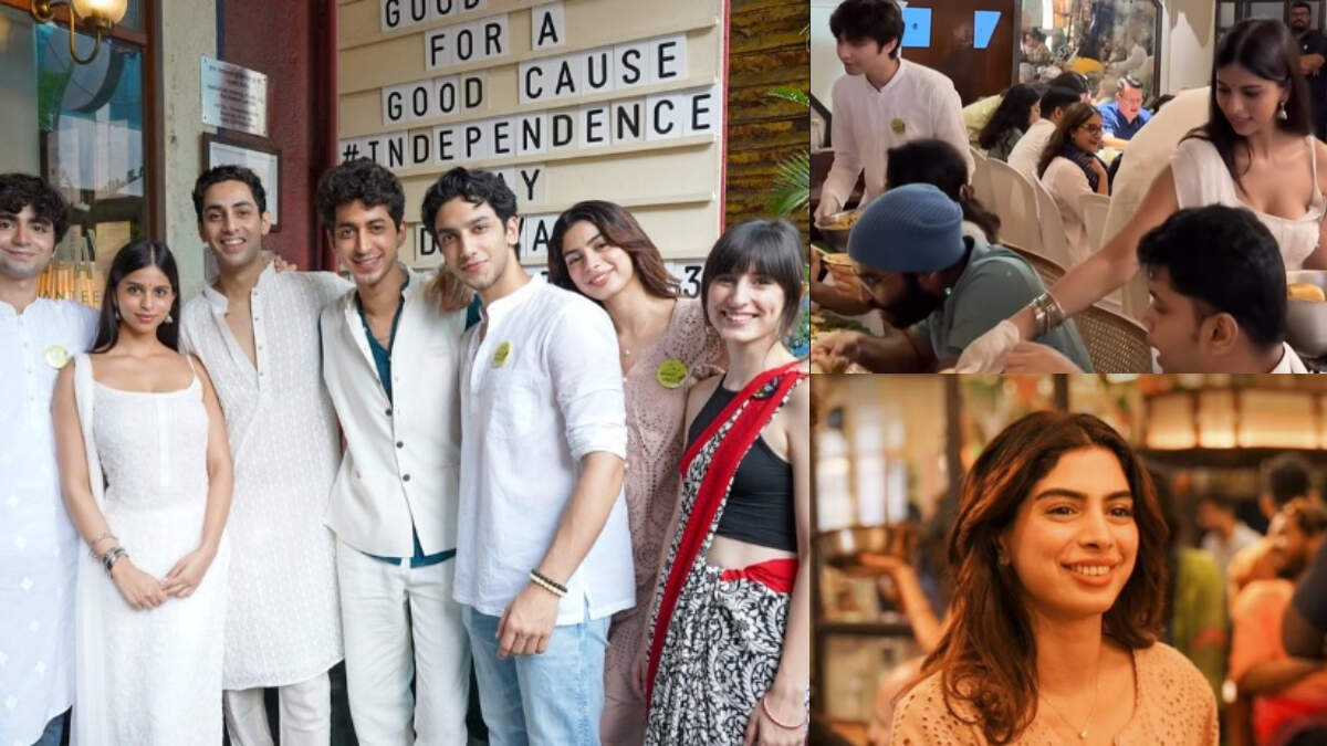 I-Day Celebration: Suhana Khan, Khushi Kapoor & Archies Co-Stars Serve ...