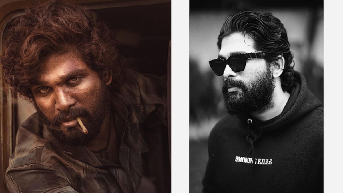 Pushparaj aka Allu Arjun hints at the arrival of something big tomorrow ...