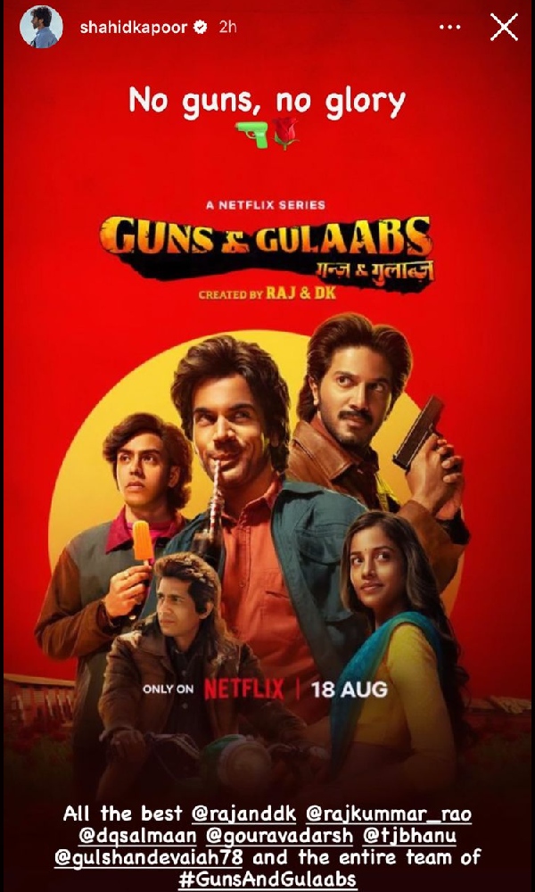 Gulaabs All The Way For Netflix’s Guns & Gulaabs; Series Garners ...