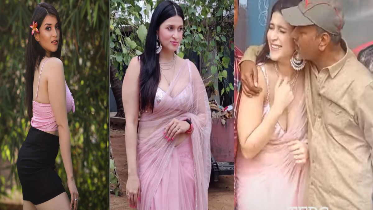 Priyanka Chopra's Cousin Mannara Chopra Gets Kissed By A Director In A Press Meet; Full Details ...