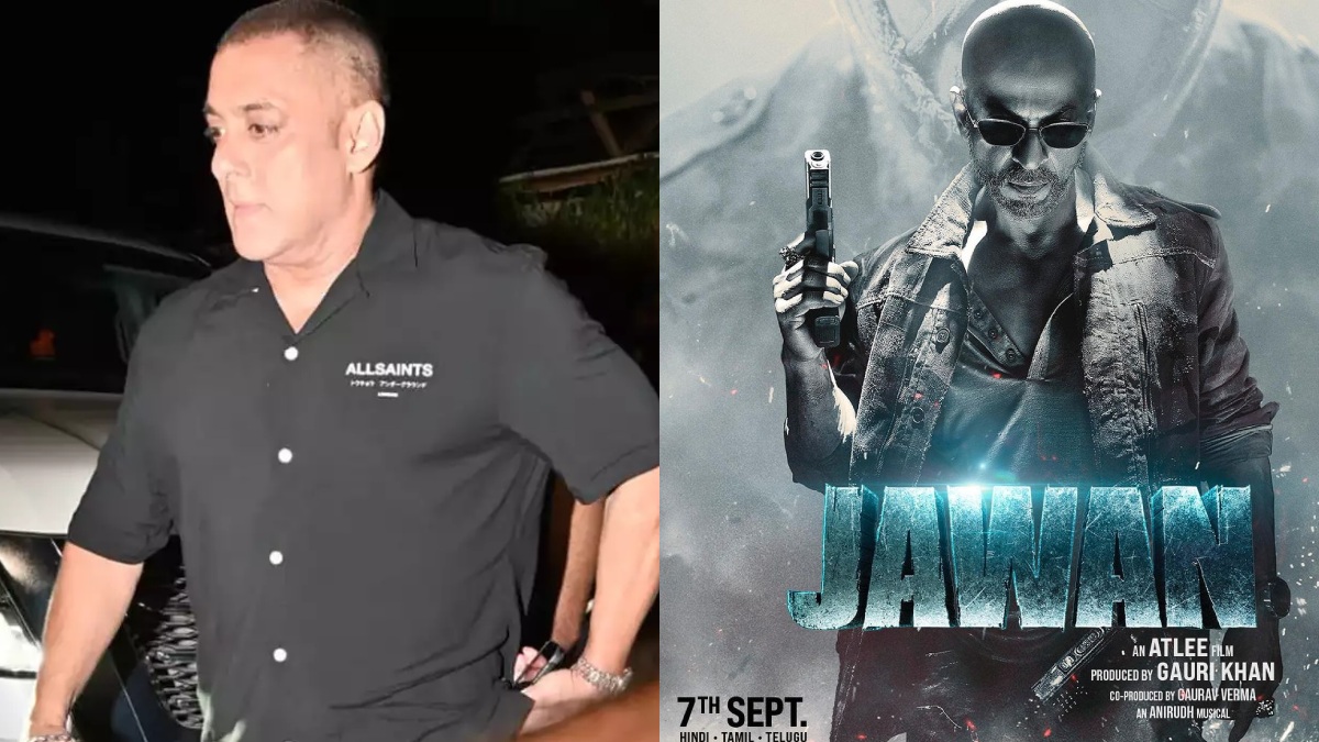 Shah Rukh Khan On Salman Khan New Bald Look Jawan Promotions Mujhe ...