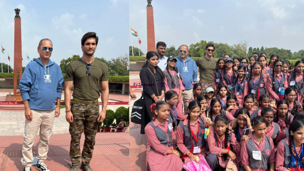 Vipul Amrutlal Shah, Prem Parija Pay Homage At National War Memorial As ...