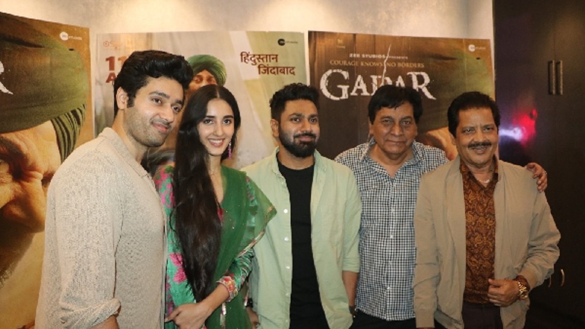Photos! Musical Super-Success of Gadar 2 celebrated - Filmibeat