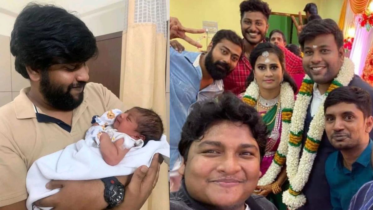 Parithabangal Sudhakar Becomes Father; Beautiful PICS With Cute Little ...