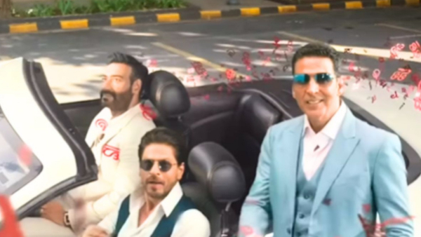 Paiso Ke Liye Kuch Bhi Kr Sakta Hai: Akshay Kumar Joins Ajay Devgn, SRK For Vimal Ad A Year ...