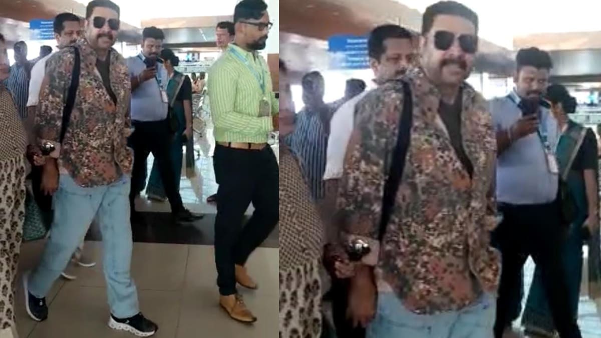 Mammootty's Latest Look: Exclusive Glimpse Of Megastar's Dubai Journey ...