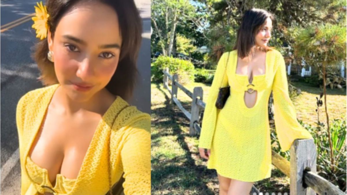 Neha Sharma Looks Piping HOT In Cleavage Revealing Racy Cutout Dress; Check Out VIRAL Pics ...