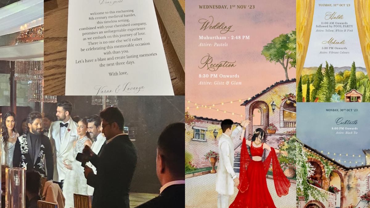 Varun Tej & Lavanya Tripathi Wedding: The Couple Picked Italy For Their ...