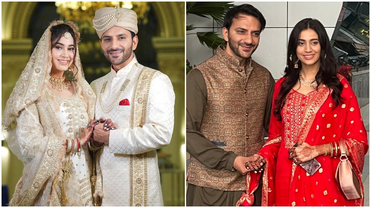 Ali Merchant & Wife Andleeb Zaidi look enchanting as they make first ...