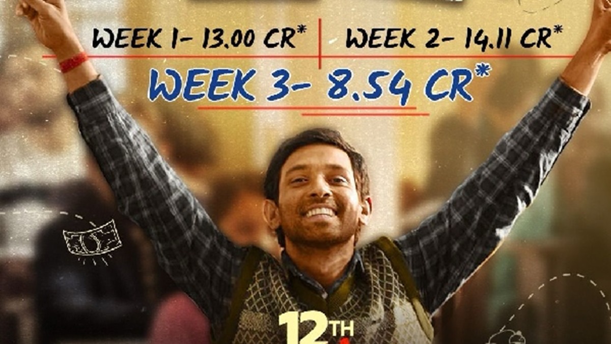 12th Fail Box Office: Vikrant Massey's Film Triumphs; Nears 40 Cr In ...
