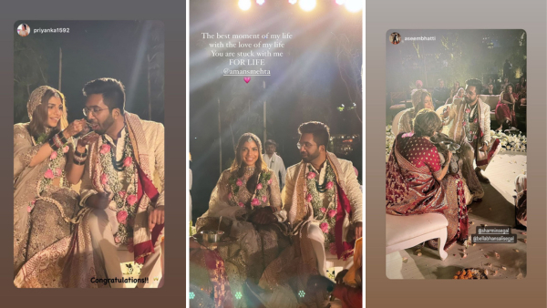 Sanjay Leela Bhansali's Niece Sharmin Segal Gets Hitched To Entrepreneur Aman Mehta In Italy ...