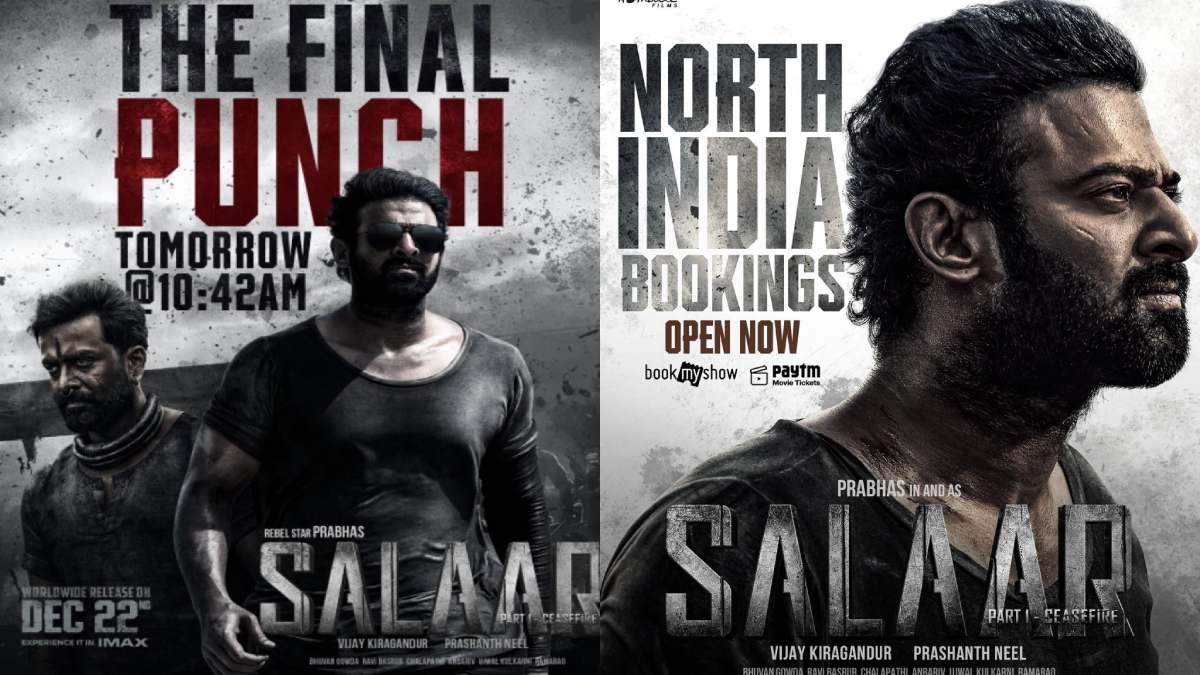 Salaar 'Final Punch' Trailer Release Time: Prabhas- Prashanth Neel's ...