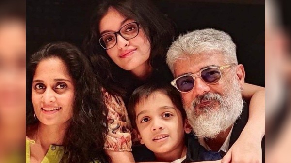 Ajith Kumar's Latest Family Photos Goes Viral: AK's Eyes Display His ...