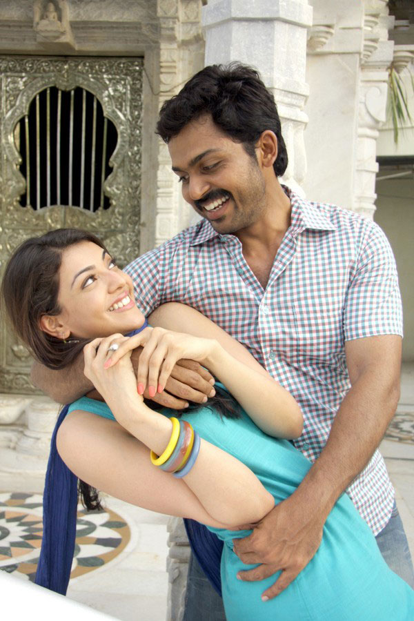 Karthi And Kajal In Naan Mahan Alla