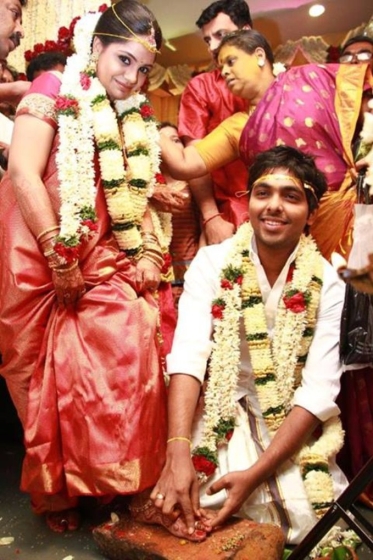 GV Prakash and Saindhavi Marriage Photos - FilmiBeat