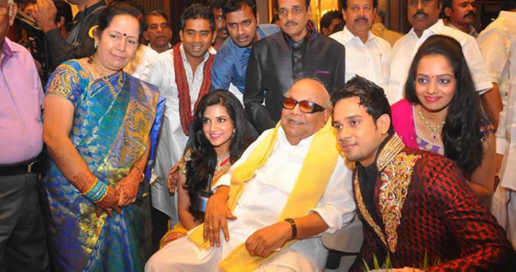 Actor Bharath and Jesslie wedding reception Photos - FilmiBeat