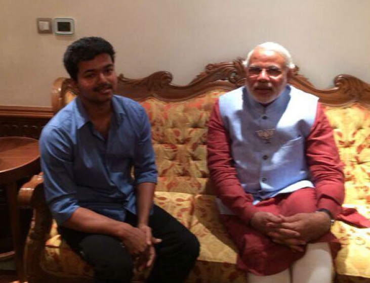 Actor Vijay meets Narendra Modi Photos - FilmiBeat