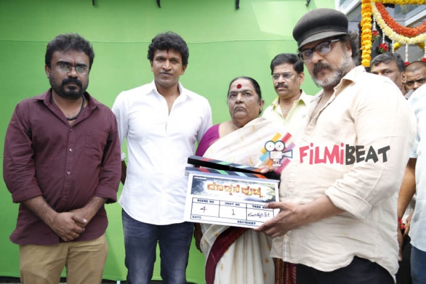 Puneeth Rajkumar's 'Dodmane Huduga' Film Launch Photos - FilmiBeat